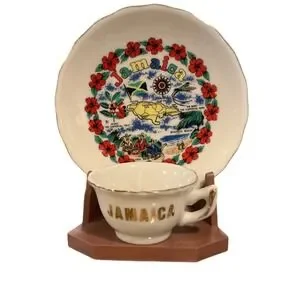 Unbranded | Accents | Vintage Jamaica Souvenir Miniature Cup And Saucer ...